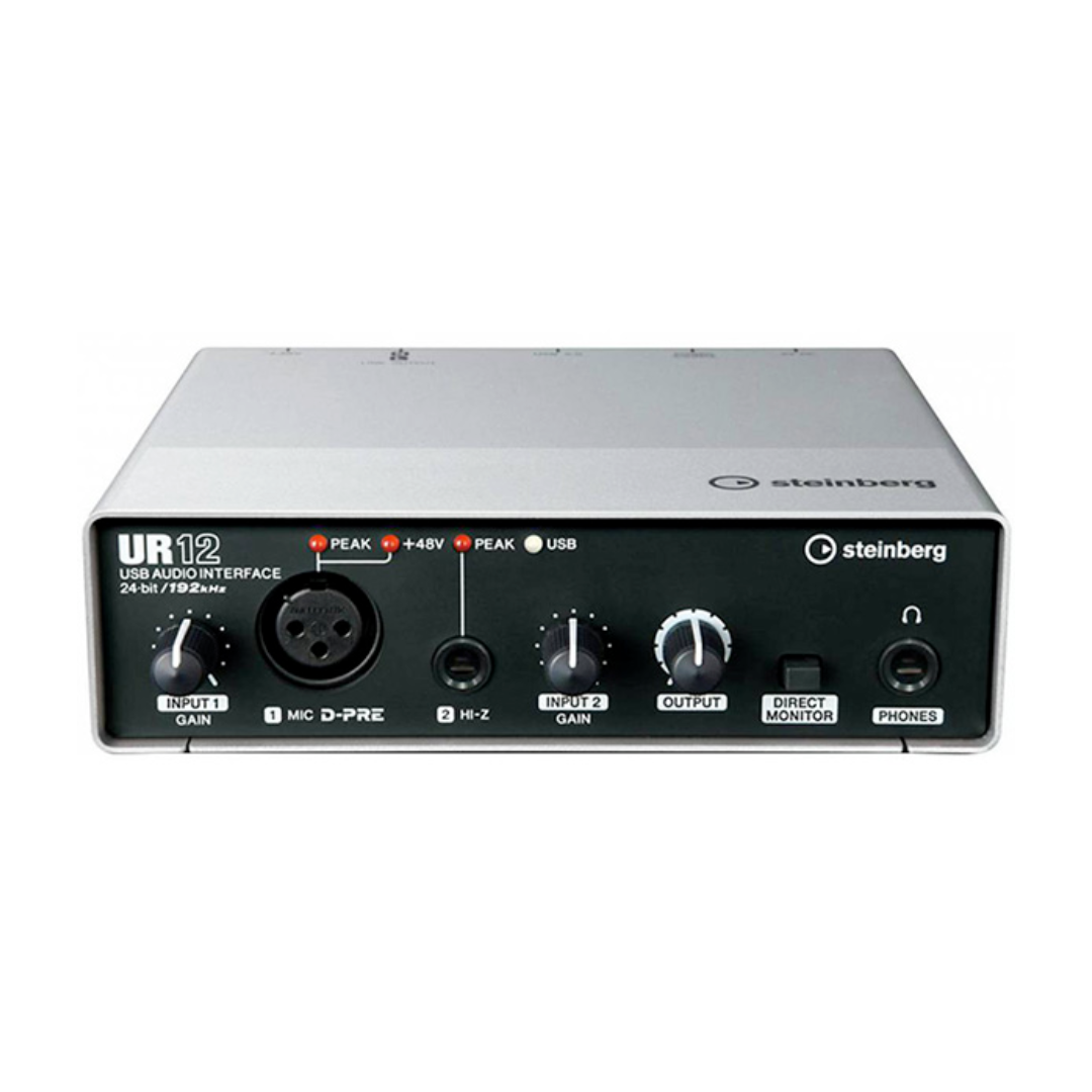 Yamaha Steinberg UR12 2x2 USB 2.0 Audio Interface – Mahogany Music