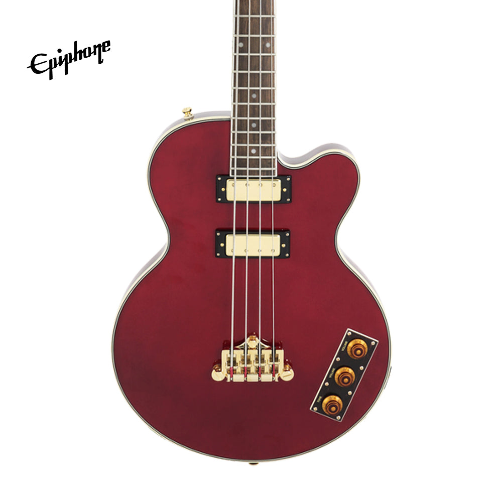 Epiphone Allen Woody Rumblekat Artist Series Semi-Hollowbody Bass Guit ...