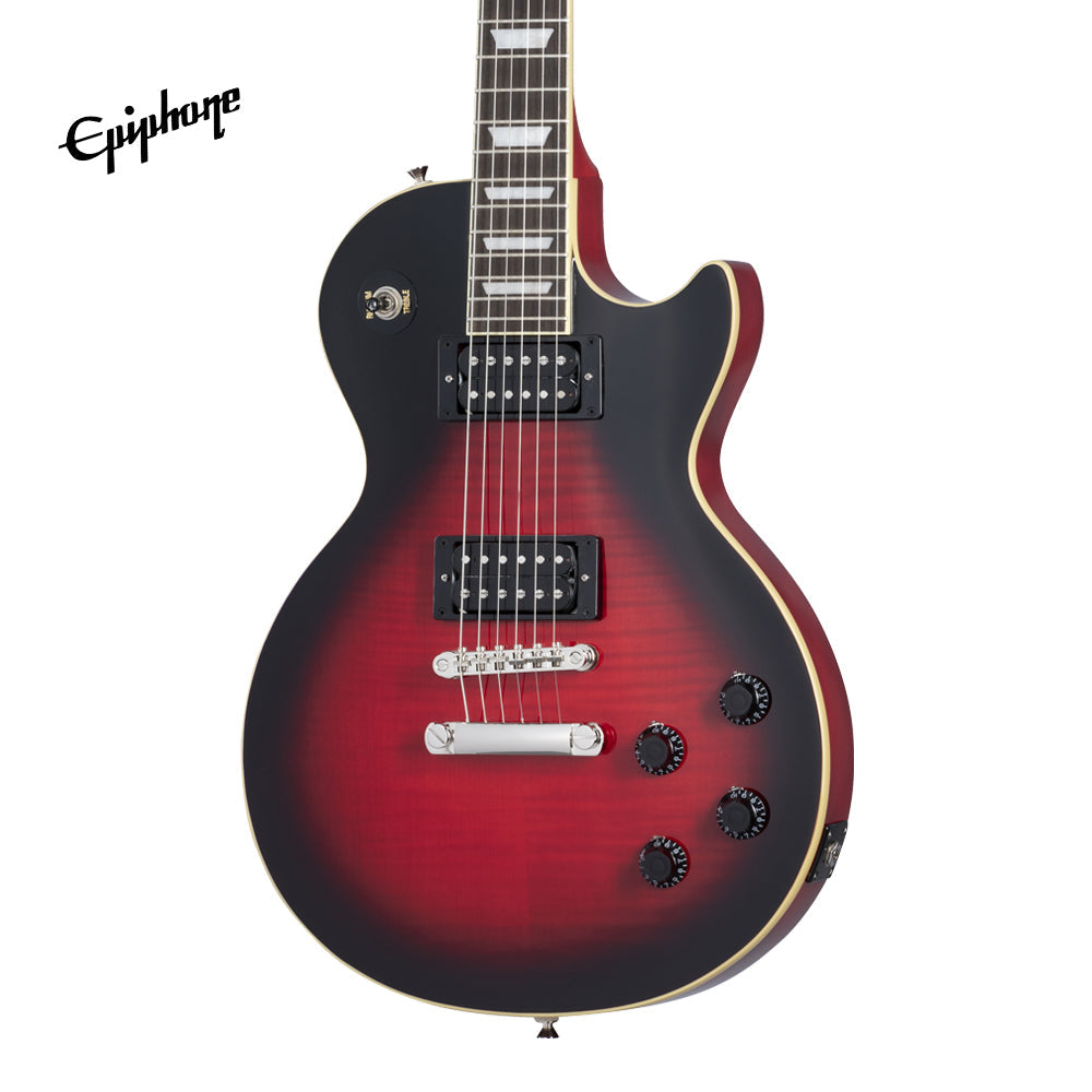 Epiphone Slash Les Paul Standard Electric Guitar, Case Included - Verm ...