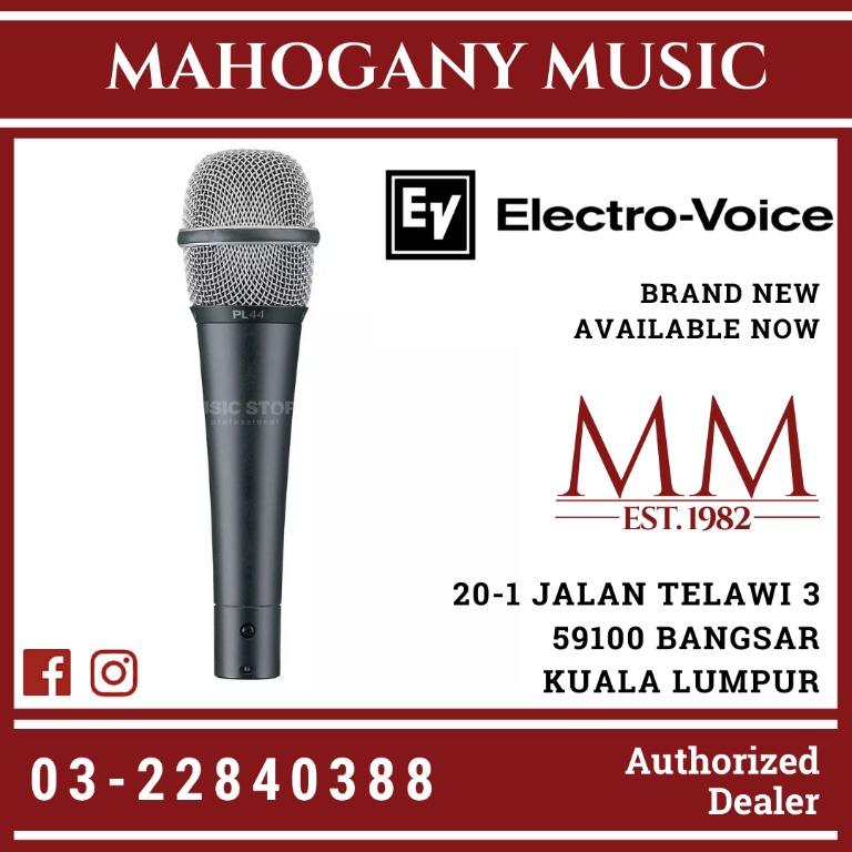 Electro Voice PL44 Vocal Microphone Dynamic – Mahogany Music