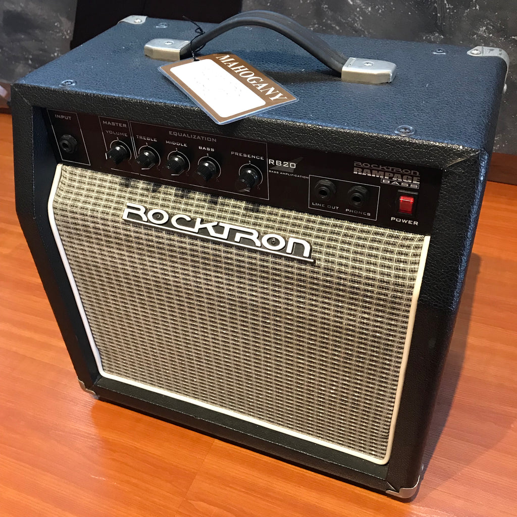 Rocktron Rampage RB20 Bass Amplifier – Mahogany Music