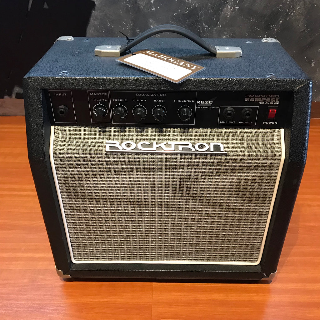 Rocktron Rampage RB20 Bass Amplifier – Mahogany Music