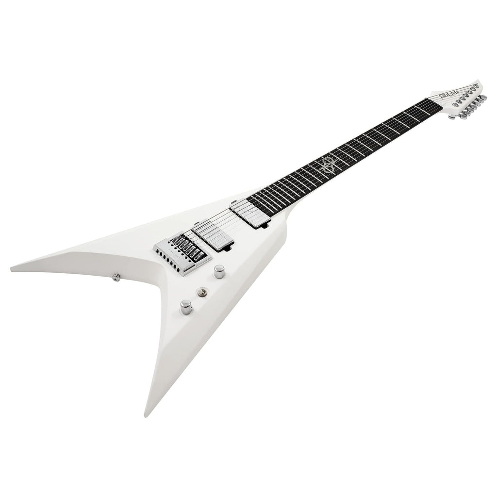 Solar V1.7 Vinter Pearl White Matte Electric Guitar – Mahogany Music